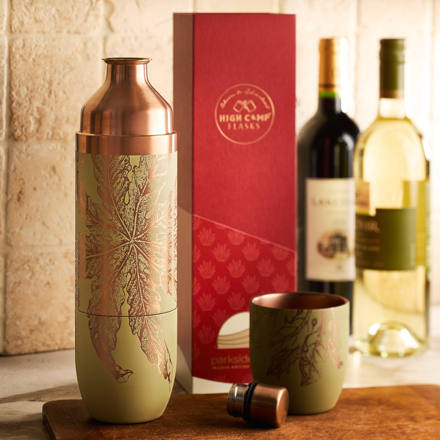 Caskata X High Camp Flasks Freya Flask and Case Bundle